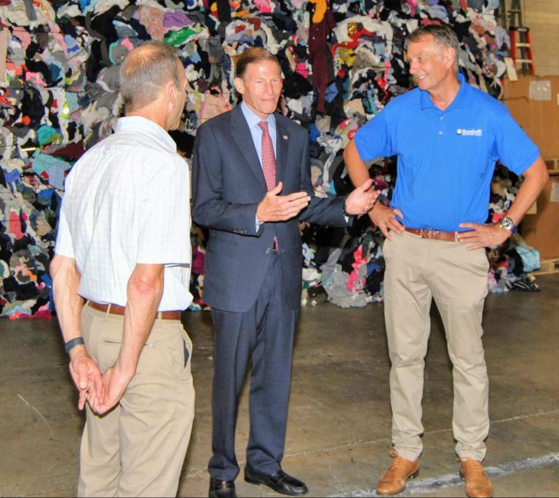 Senator Richard Blumenthal visits Goodwill of Southern New England ...